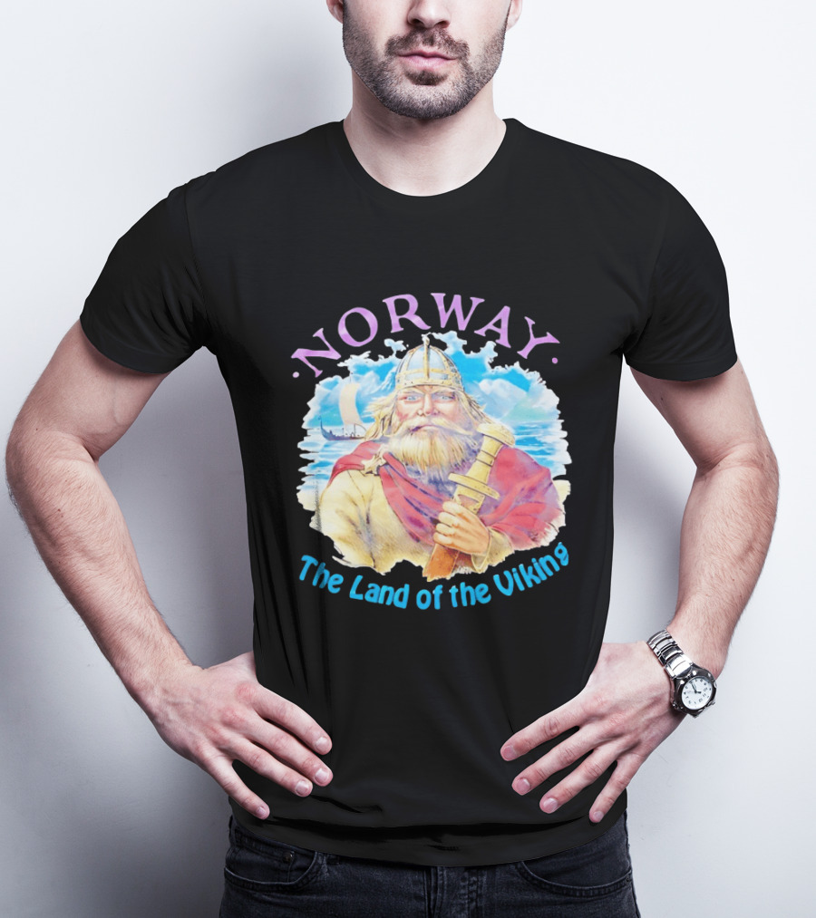 Norway The Land Of The Viking Warrior Adventure Ocean Voyage T-Shirt