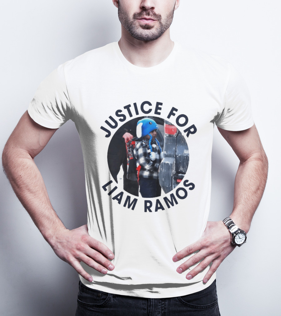 Justice For Liam Ramos Abolish Ice Protest T-Shirt