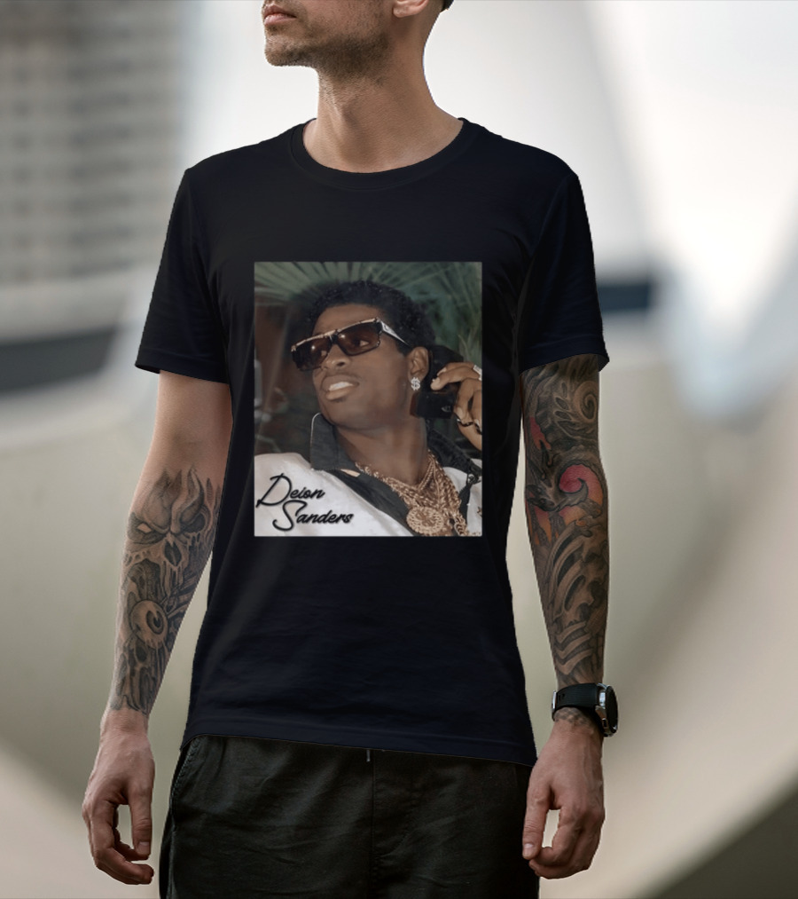 Deion Sanders Phone Call Fashion 1989 T-Shirt