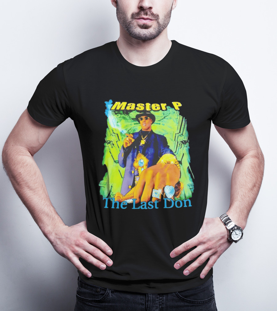 Master P The Last Don Hip Hop Icon 90s Style Rich T-Shirt