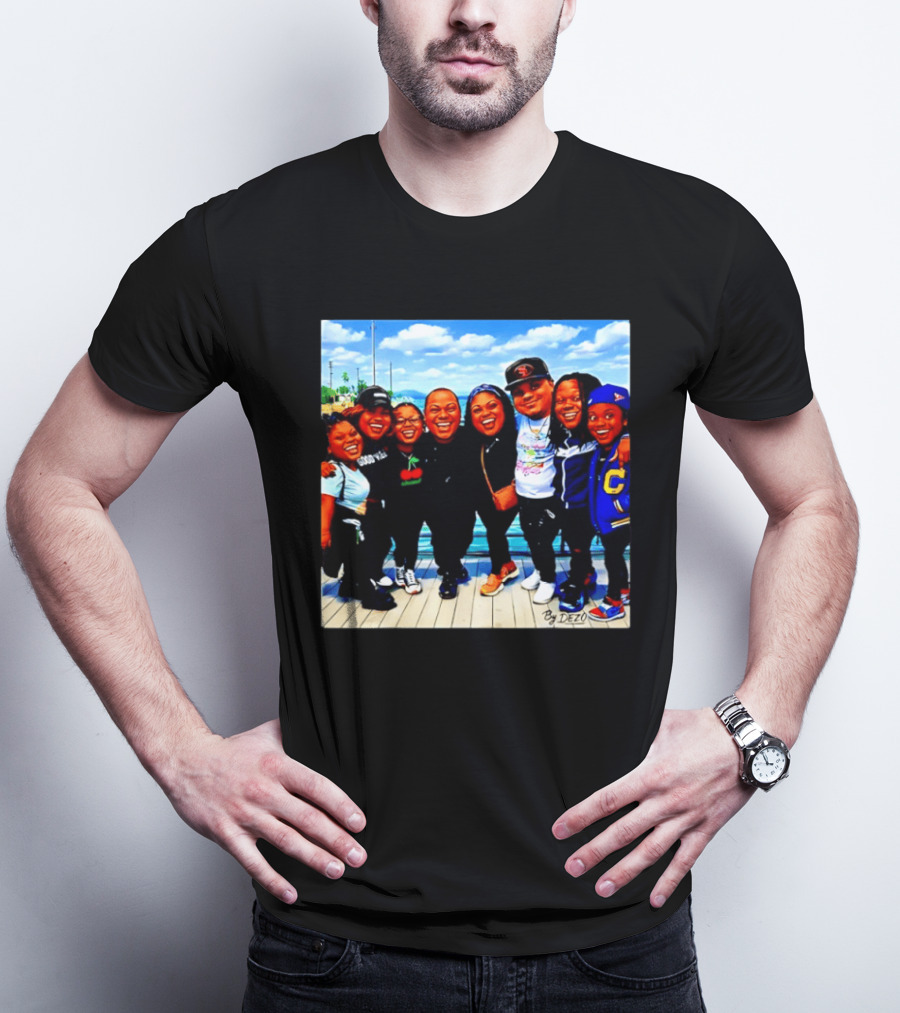 Family Bunch By Dezo Matching Crew Scenic Smiles T-Shirt