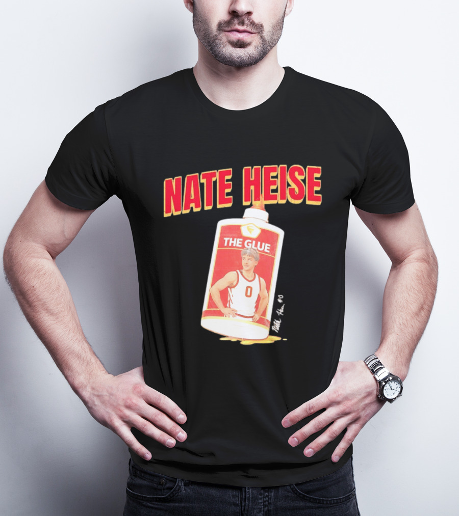 Nate Heise The Glue Bottle Basketball Player T-Shirt