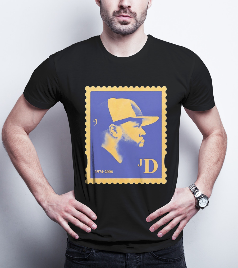 J Dilla Stamp 1974 2006 JD T-Shirt