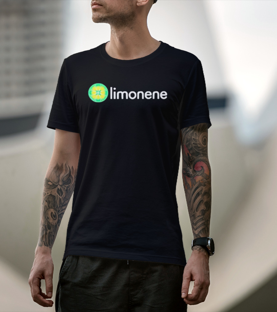 Limonene Citrus Slice Green Yellow T-Shirt