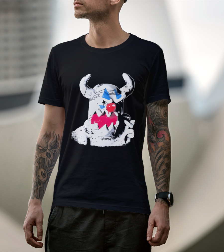 Spooky Woods Vameee 2026 Monster Clown Mask T-Shirt