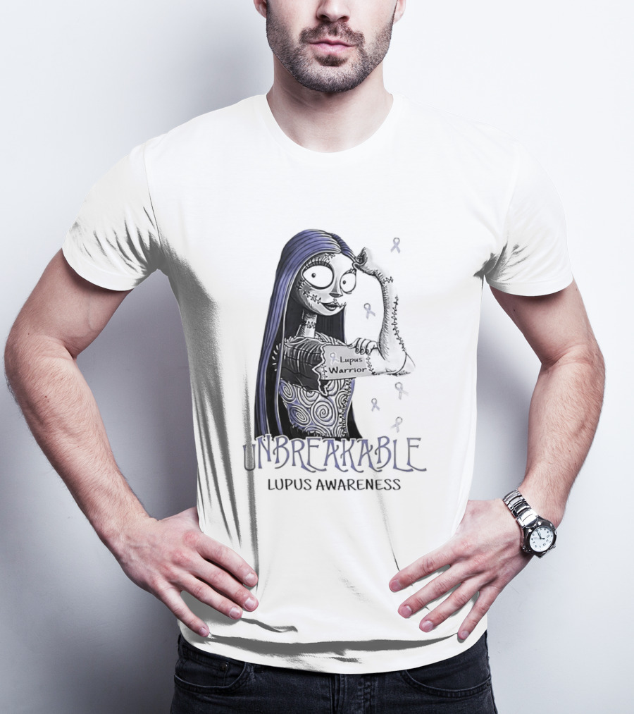 Unbreakable Lupus Awareness Sally Character ז T-Shirt