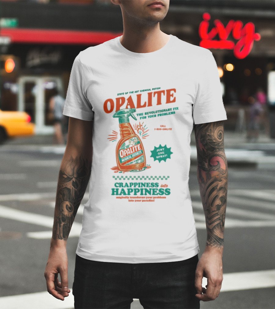 Opalite State Of The Art Chemical Potion Craftiness And Happiness T-Shirt