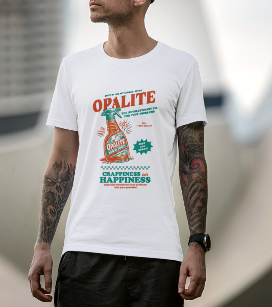 Opalite State Of The Art Chemical Potion Craftiness And Happiness T-Shirt