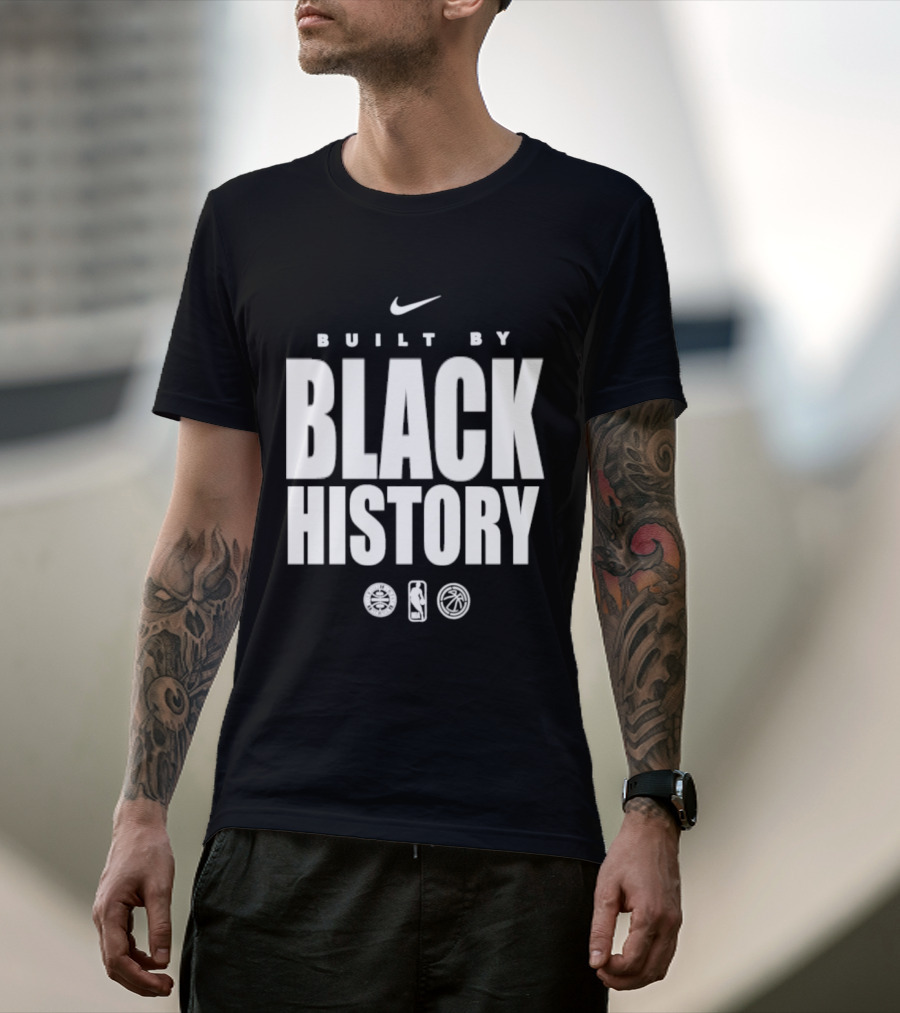 Nike Built By Black History San Antonio Spurs NBA T-Shirt