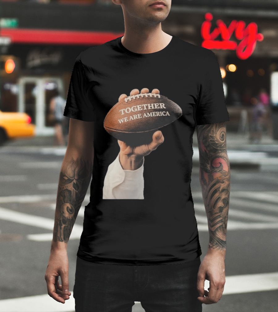 Bad Bunny Together We Are America 2026 Football Collaboration T-Shirt