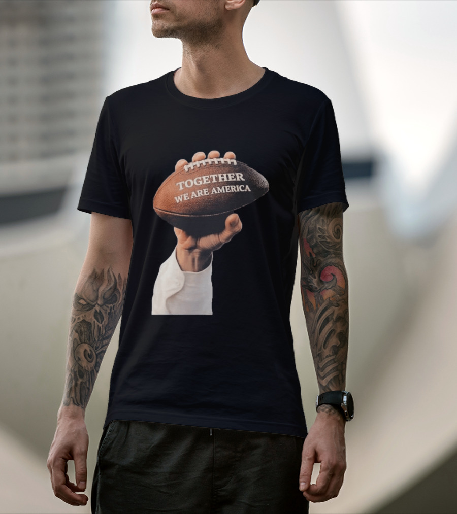 Bad Bunny Together We Are America 2026 Football Collaboration T-Shirt