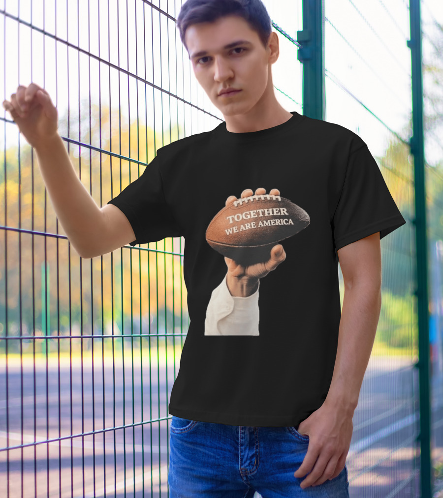 Bad Bunny Together We Are America 2026 Football Collaboration T-Shirt
