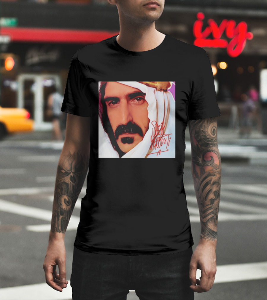 Frank Zappa Sheik Yerbouti 1979 Album Cover T-Shirt