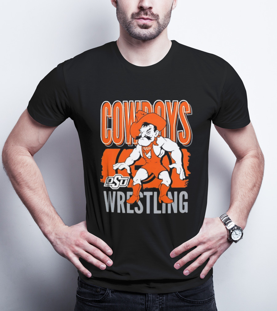 Cowboys OSU Wrestling Oklahoma State T-Shirt