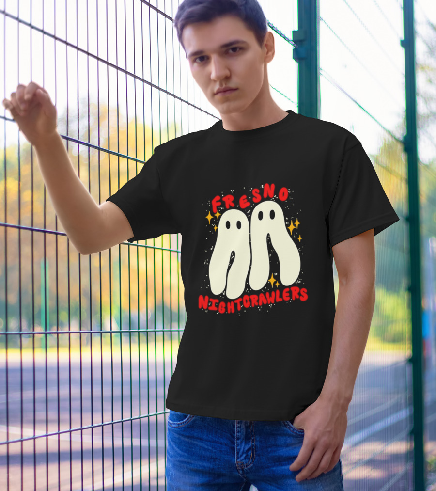 Fresno Nightcrawlers Ghost Legends Bright Starry Spirits T-Shirt