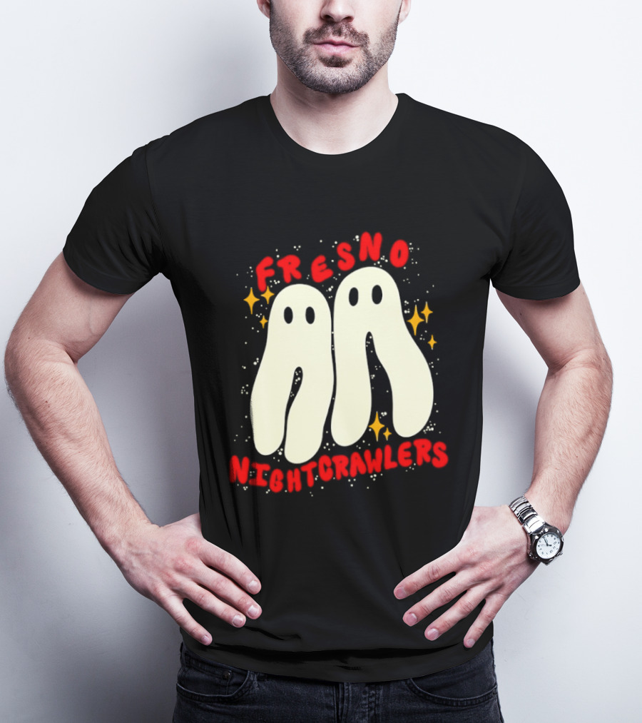 Fresno Nightcrawlers Ghost Legends Bright Starry Spirits T-Shirt