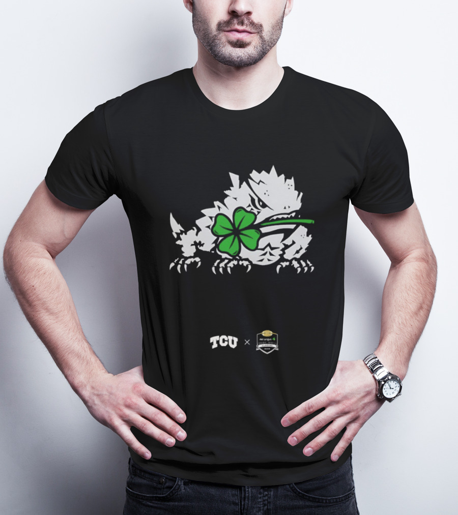 Clover Horned Frog TCU And Homefield Collaboration T-Shirt