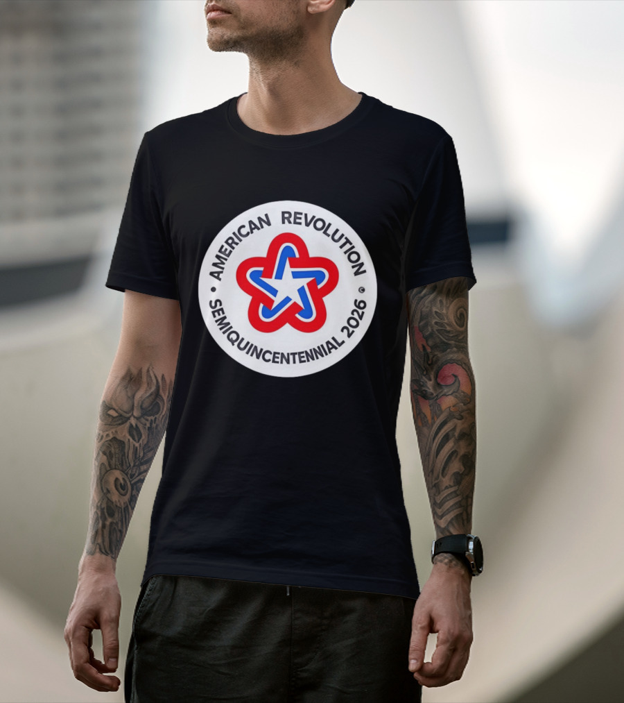 American Revolution Semiquincentennial 2026 Star T-Shirt