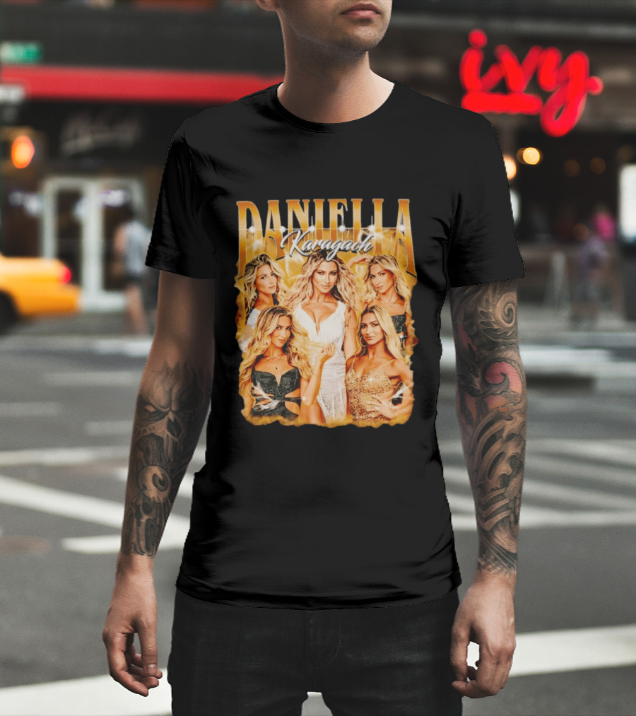 Daniella Karagach Bootleg Glam Look Sparkle T-Shirt