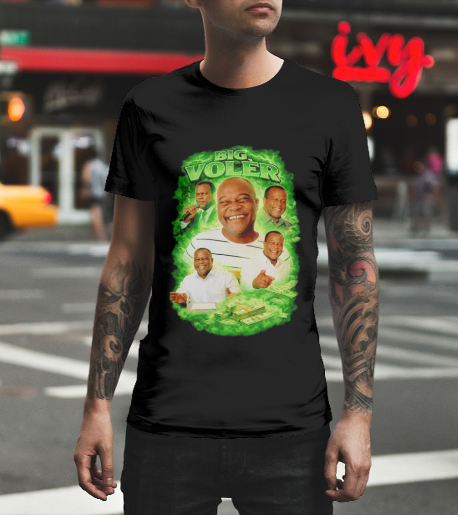 Big Voler Smiling Persona With Money And Singing T-Shirt