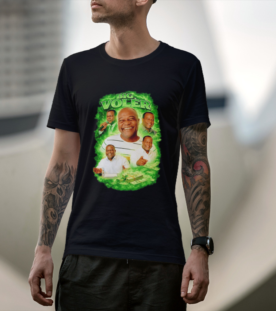 Big Voler Smiling Persona With Money And Singing T-Shirt