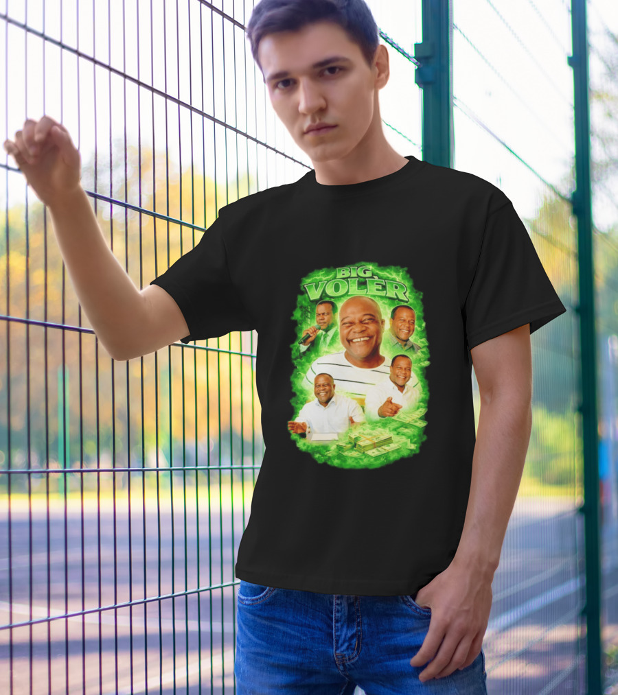 Big Voler Smiling Persona With Money And Singing T-Shirt