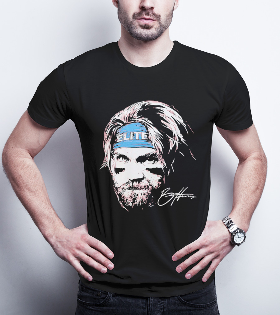 Bryce Harper Elite Iconic Philadelphia Baseball Legend Signature Look T-Shirt