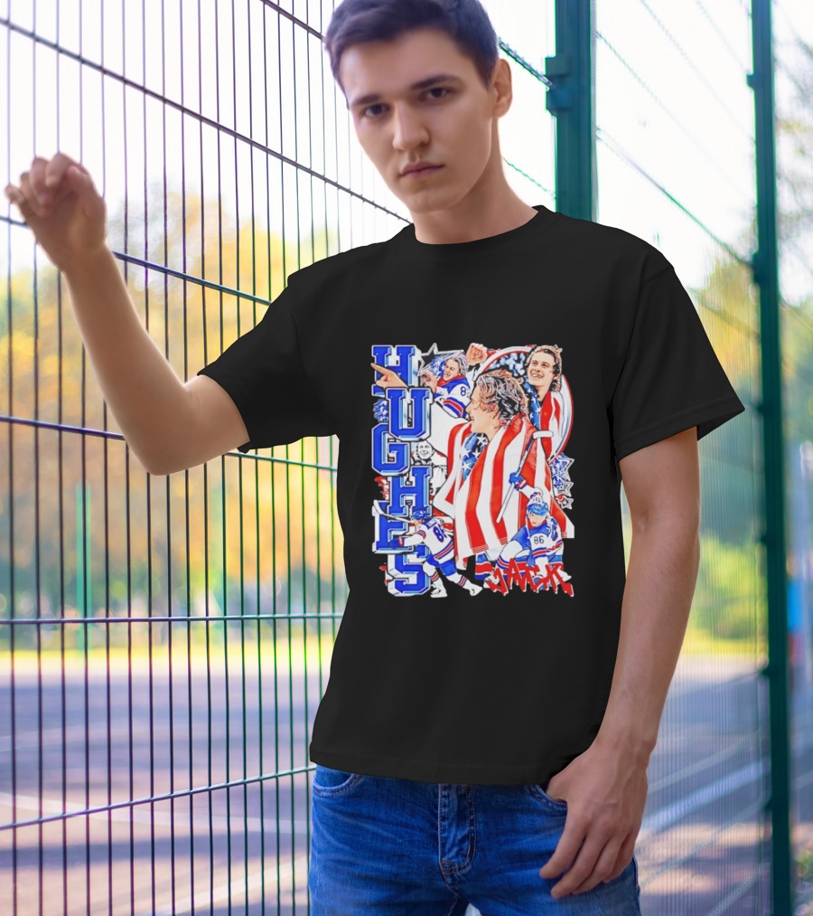 Hughes USA 86 American Hockey Pride T-Shirt