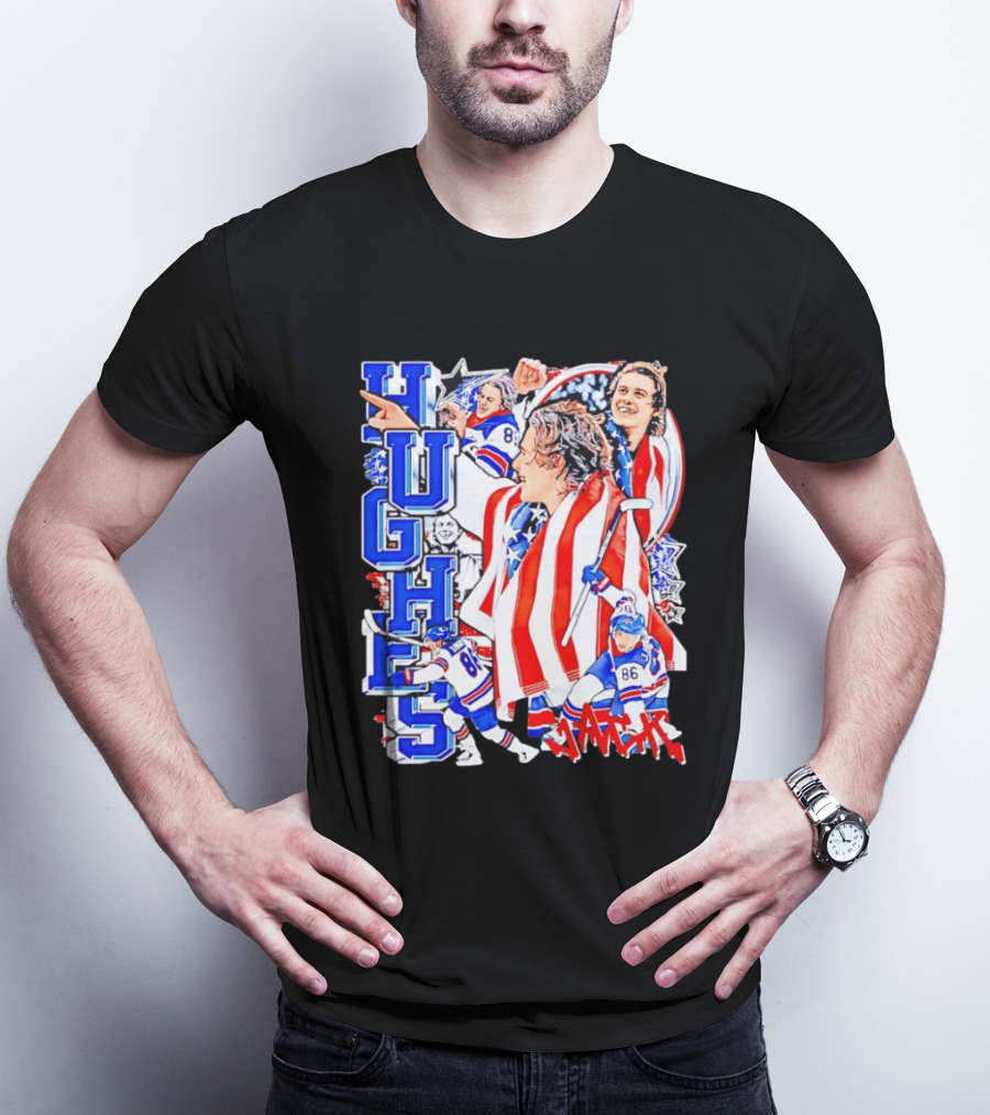 Hughes USA 86 American Hockey Pride T-Shirt