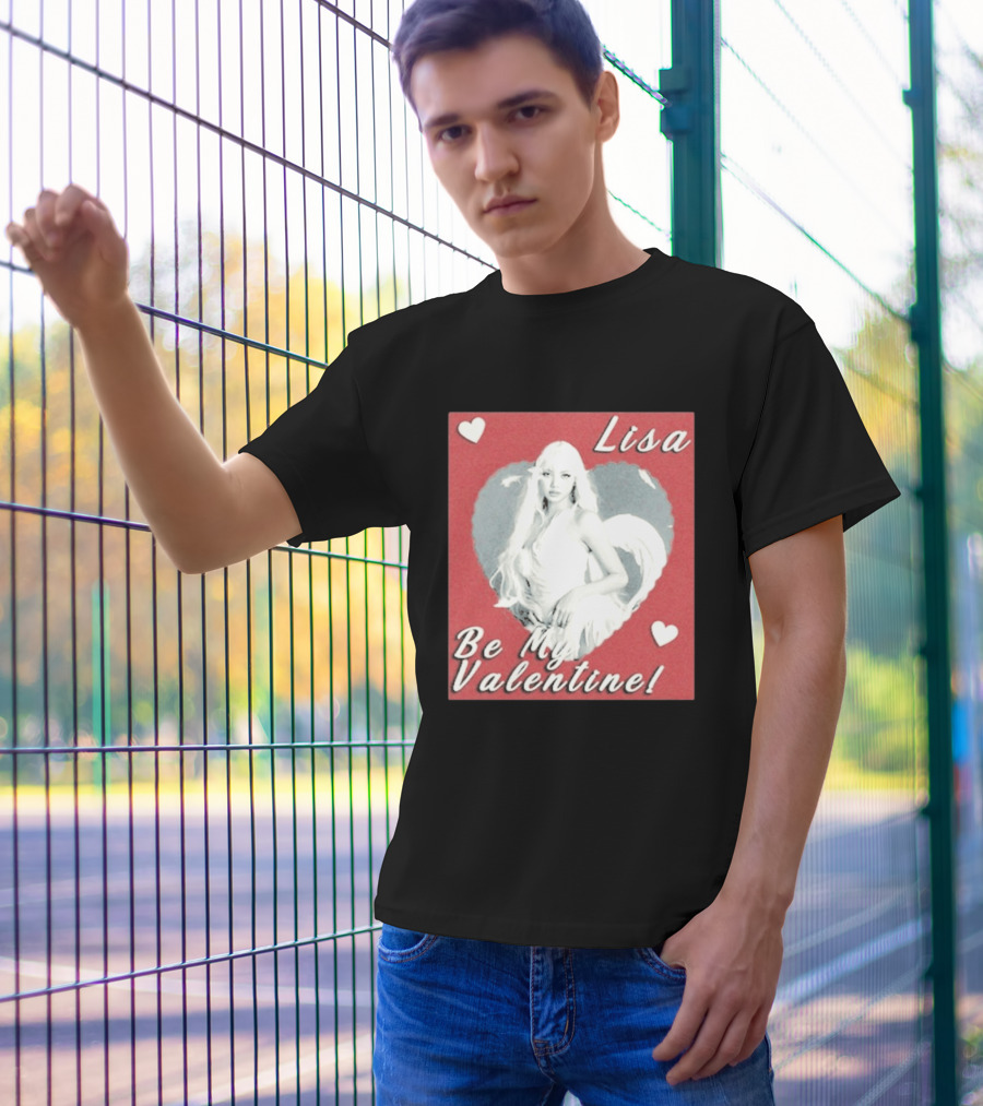 Lisa Be My Valentine Heart T-Shirt