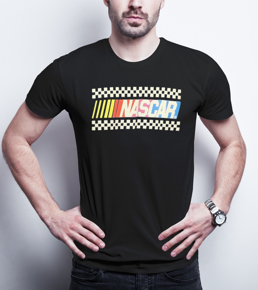 NASCAR Checkered Flag Iconic Racing T-Shirt