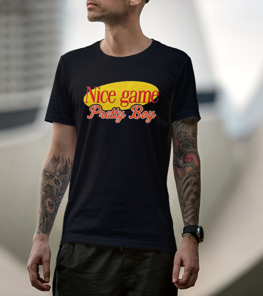 Nice Game Pretty Boy New York Mets Vintage Retro Baseball Fan T-Shirt