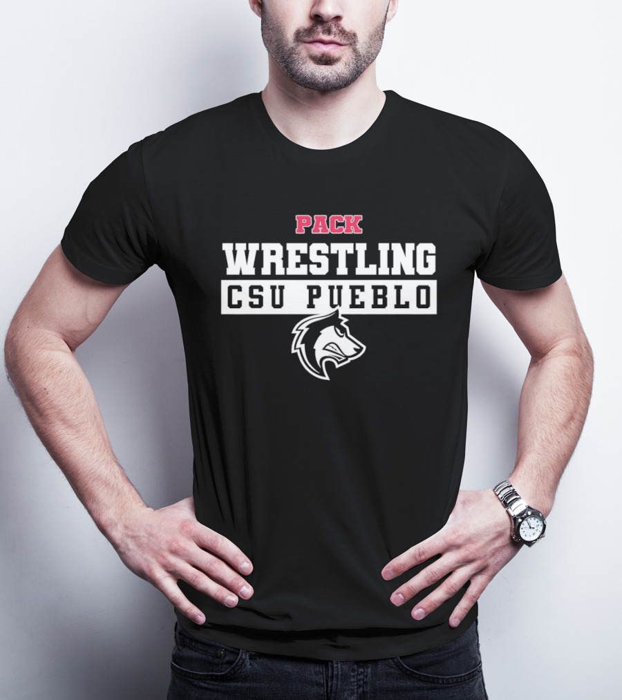 Pack Wrestling CSU Pueblo Colorado State University Pueblo T-Shirt