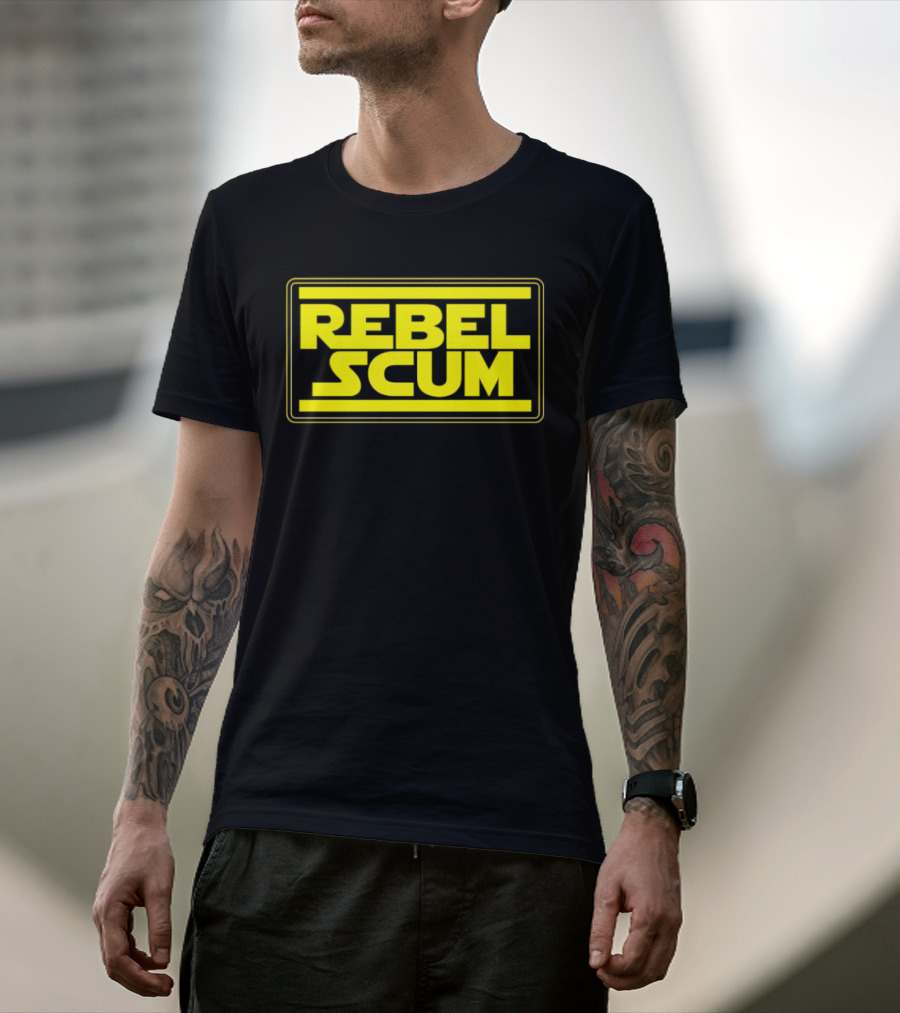 Rebel Scum Star Wars Inspired Yellow T-Shirt