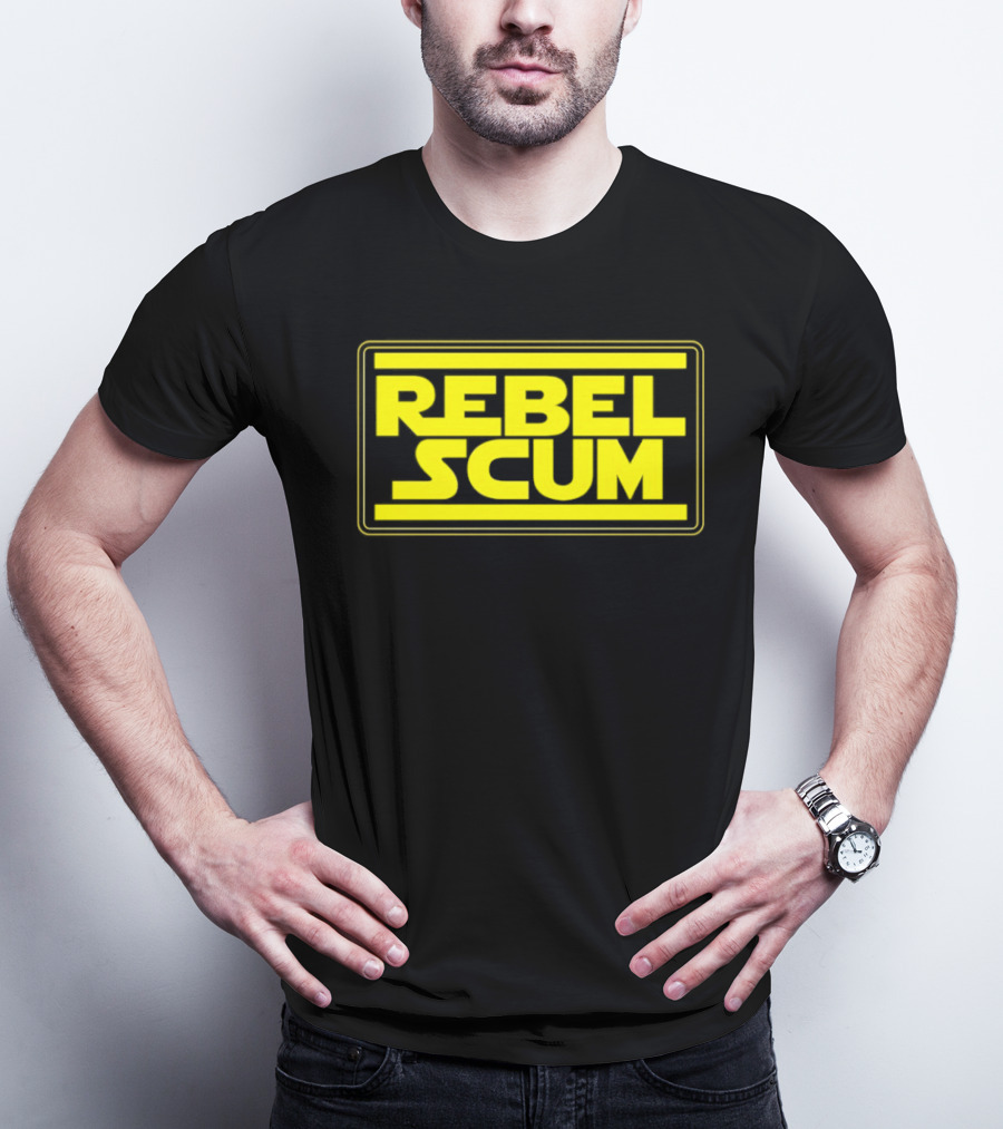 Rebel Scum Star Wars Inspired Yellow T-Shirt