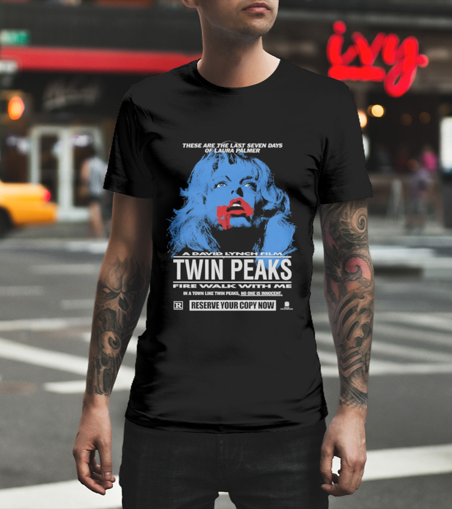 These Are The Last Seven Days Of Laura Palmer David Lynch Twin Peaks Fire Walk With Me T-Shirt