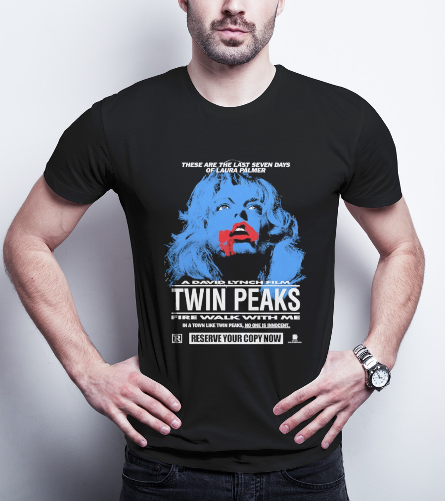 These Are The Last Seven Days Of Laura Palmer David Lynch Twin Peaks Fire Walk With Me T-Shirt