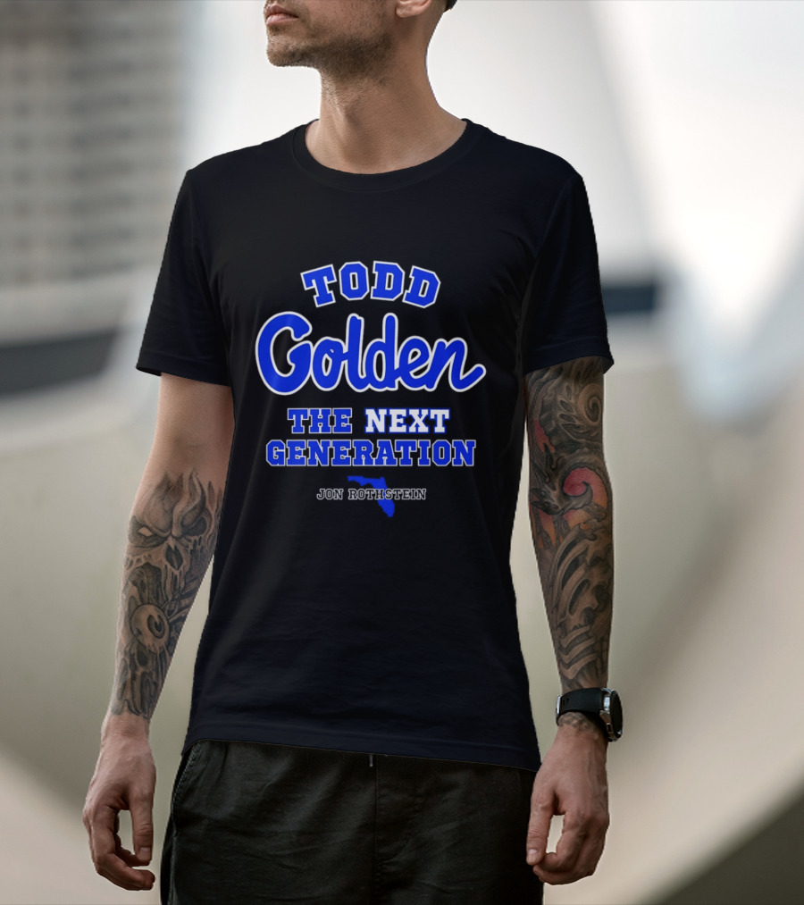 Todd Golden The Next Generation Jon Rothstein Florida Blueprint T-Shirt