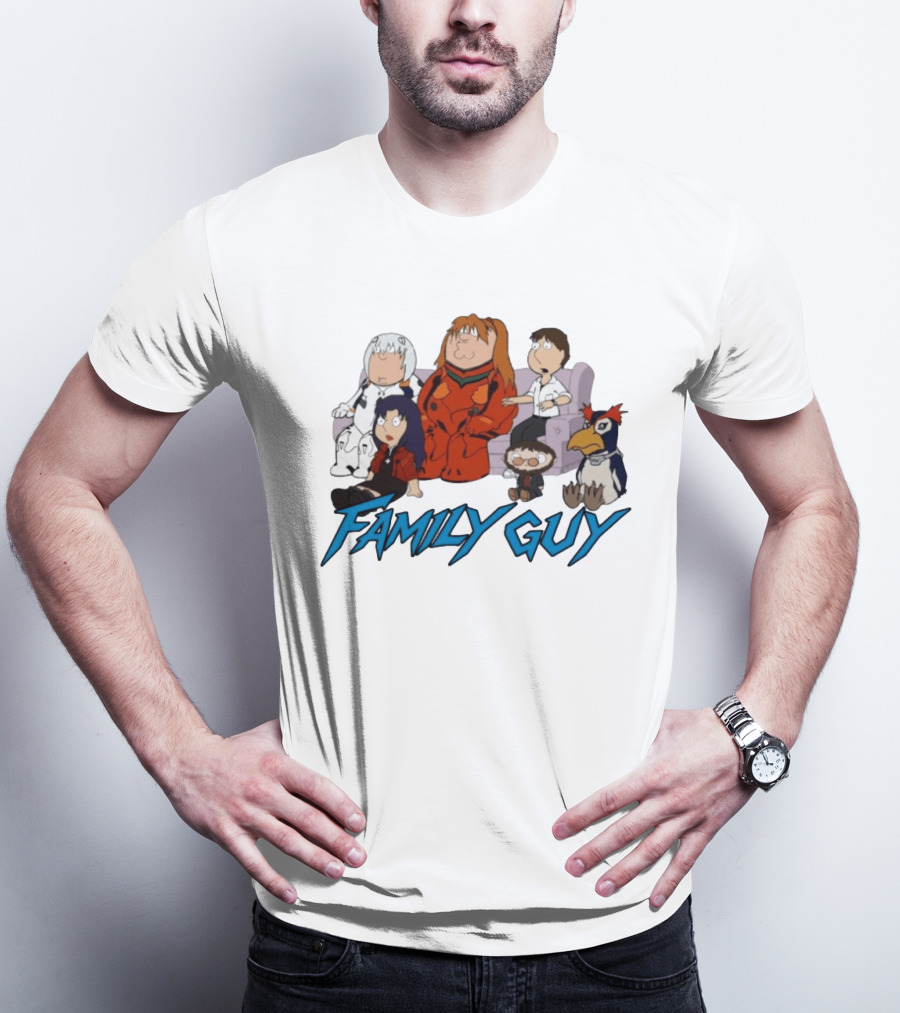 Family Guy Characters Anime T-Shirt