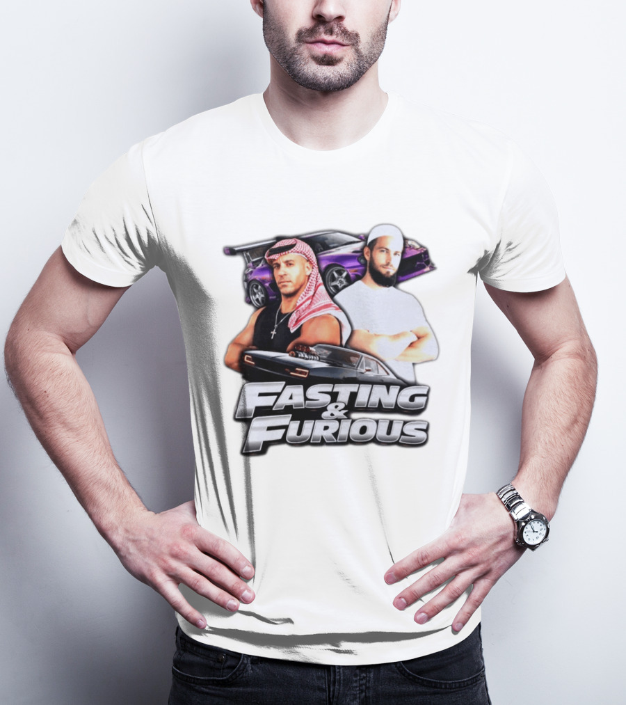 Fasting & Furious Vin Diesel Paul Walker Dubai Cars T-Shirt