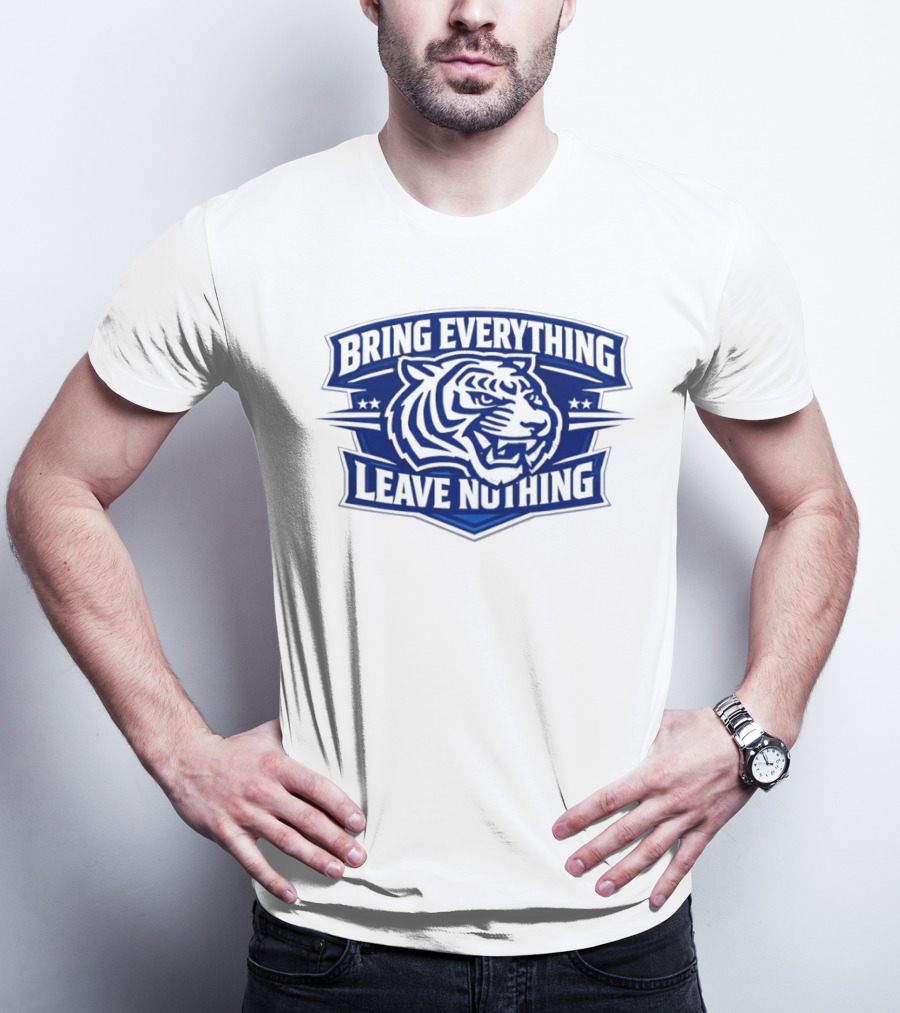 Bring Everything Leave Nothing Tiger T-Shirt