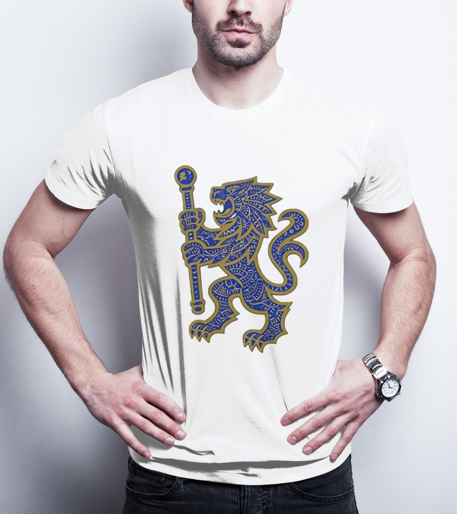 Chelsea FC Blue Rampant Lion Crest T-Shirt