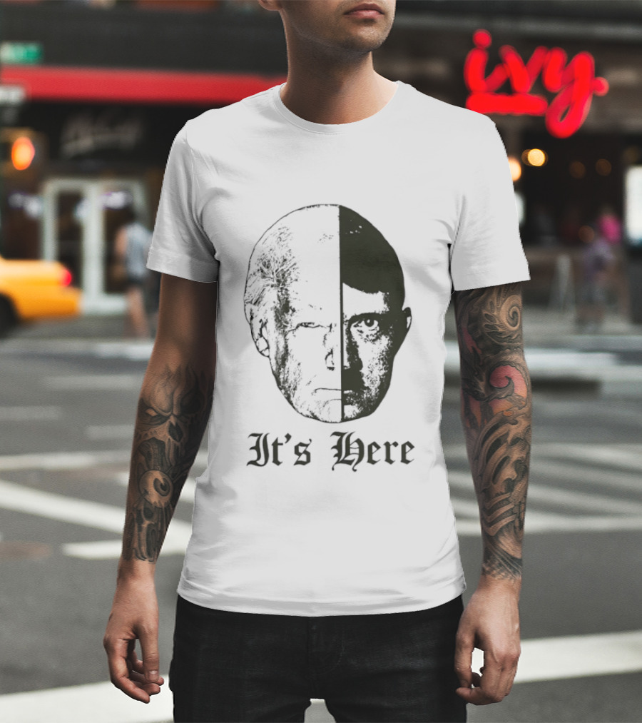 It's Here Trump Fascist Thermal Slap T-Shirt