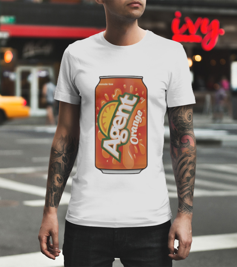 Agent Orange Soda Can T-Shirt