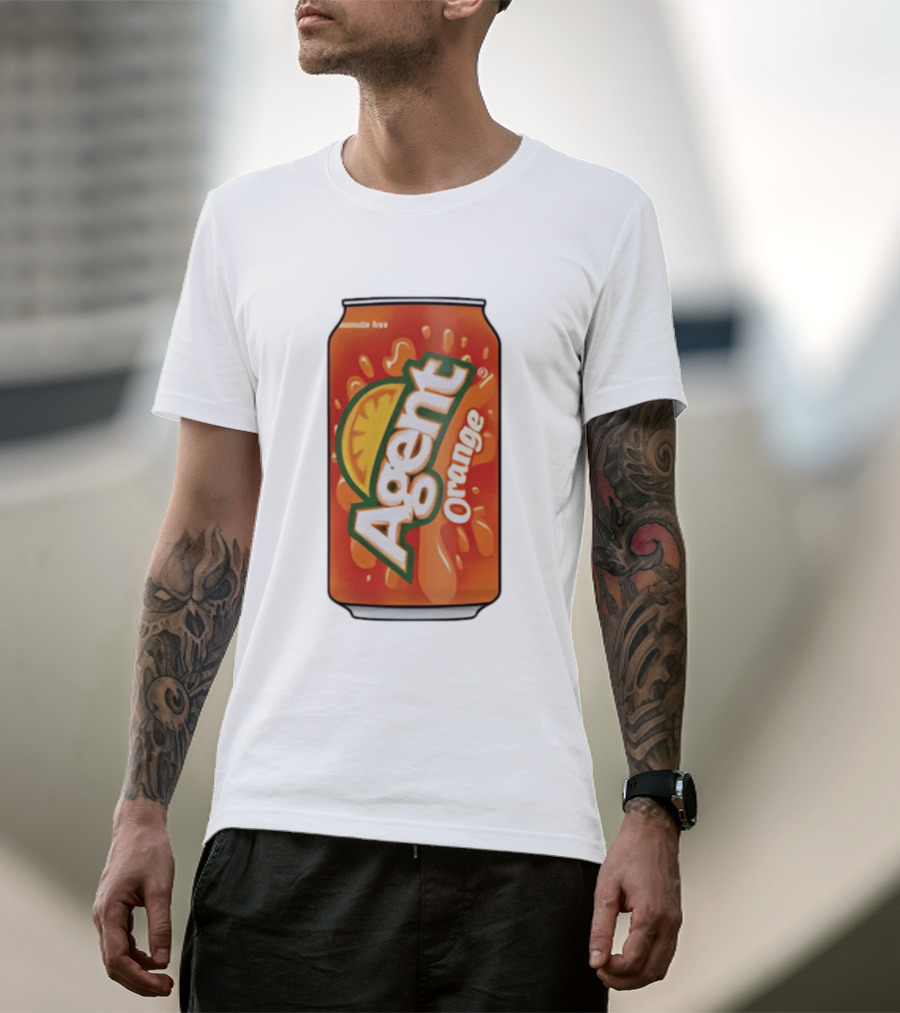 Agent Orange Soda Can T-Shirt