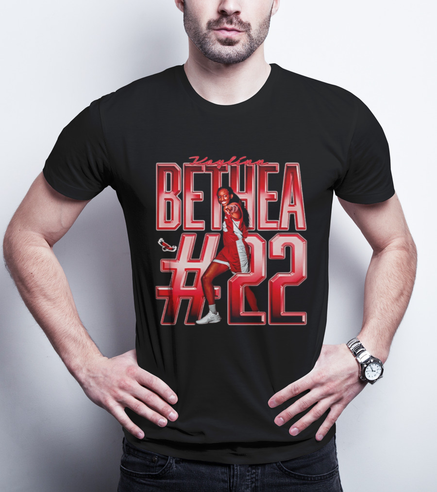 Kaylinn Bethea #22 St. Joe's Basketball NCAA '26 T-Shirt