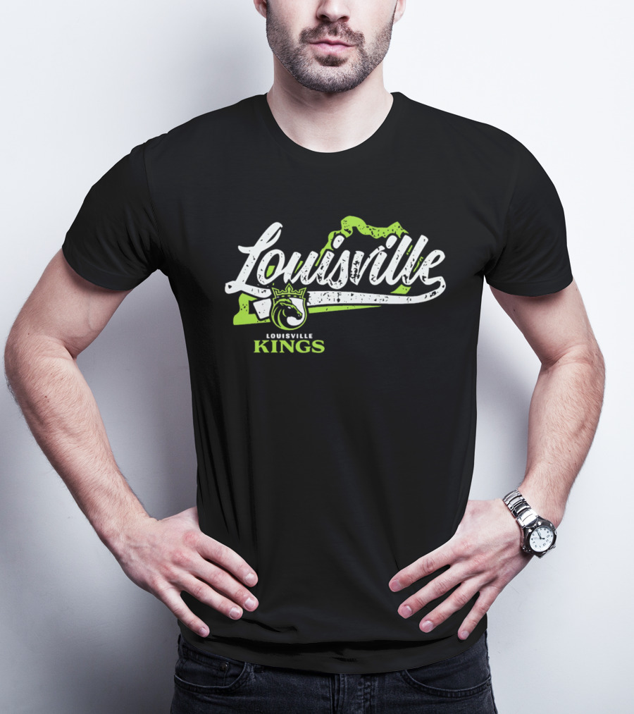 Louisville Kings Map State T-Shirt