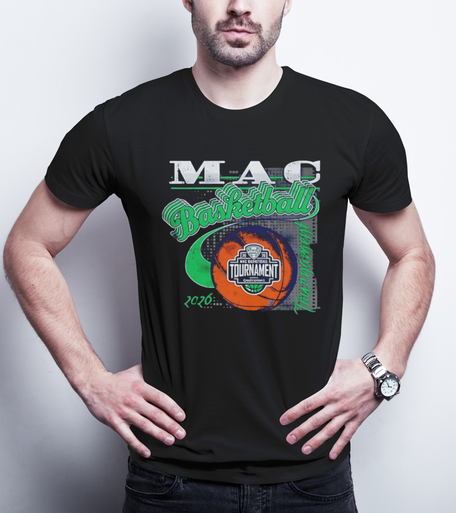 MAC 2026 Basketball Tournament Credit Union T-Shirt