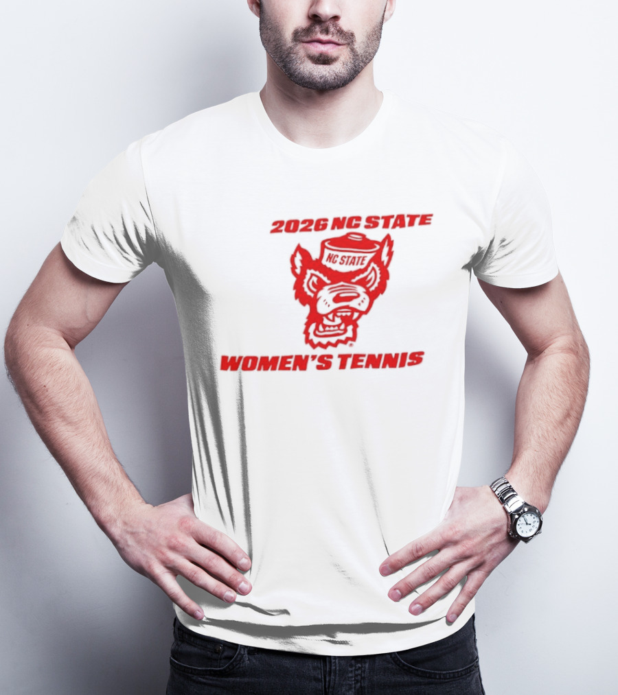 2026 NC State Women's Tennis Wolfpack T-Shirt