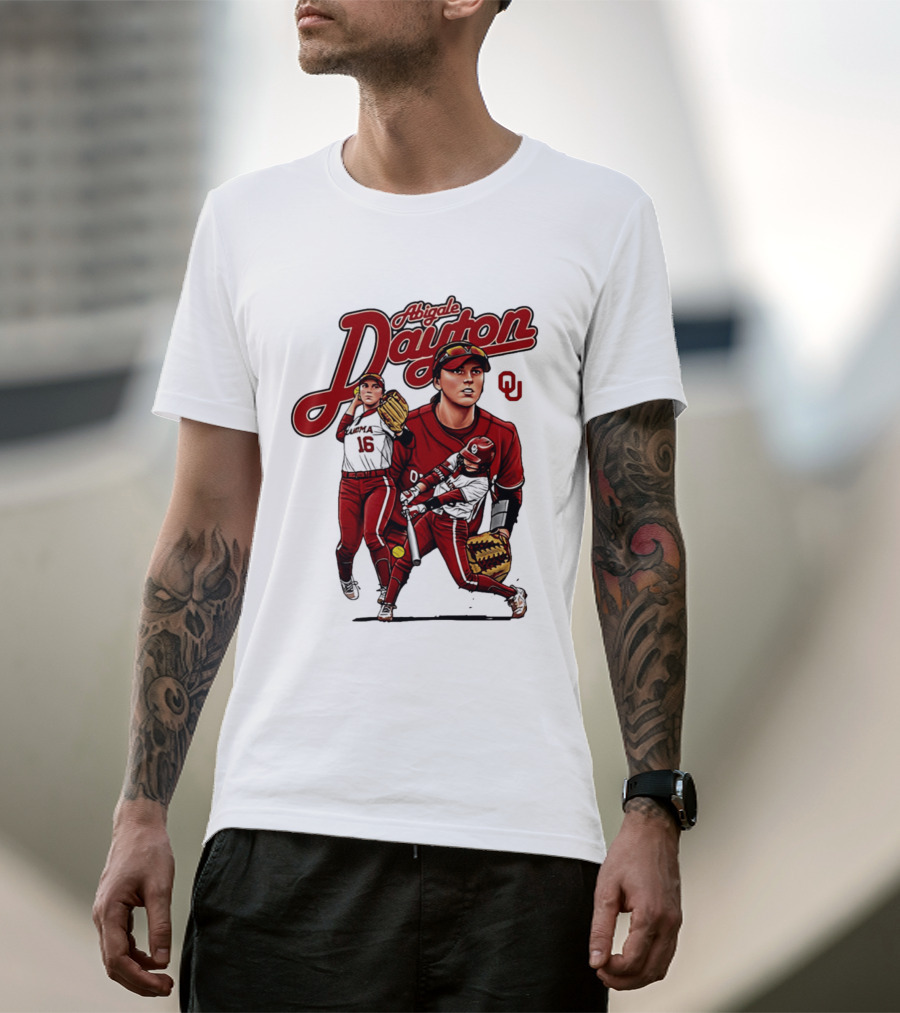 Abigale Dayton Oklahoma Softball NCAA Player OU T-Shirt